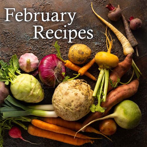 Recipes using seasonal produce