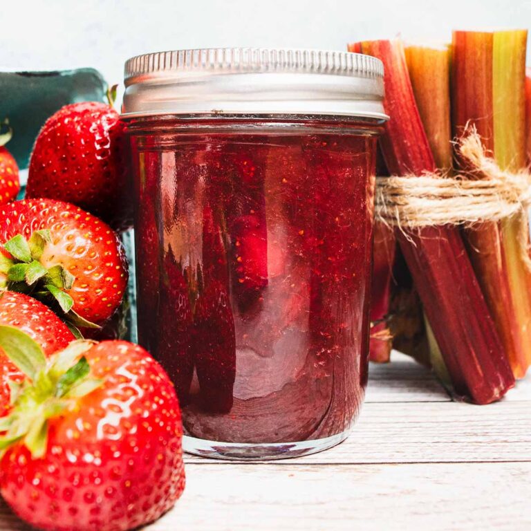 Strawberry rhubarb jam (without pectin) - Ask the Food Geek
