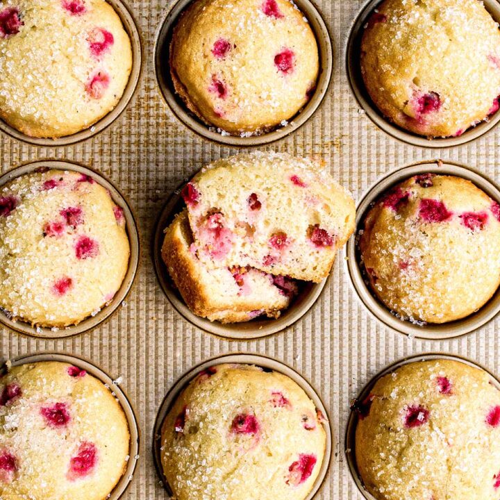Red currant muffins - Ask The Food Geek