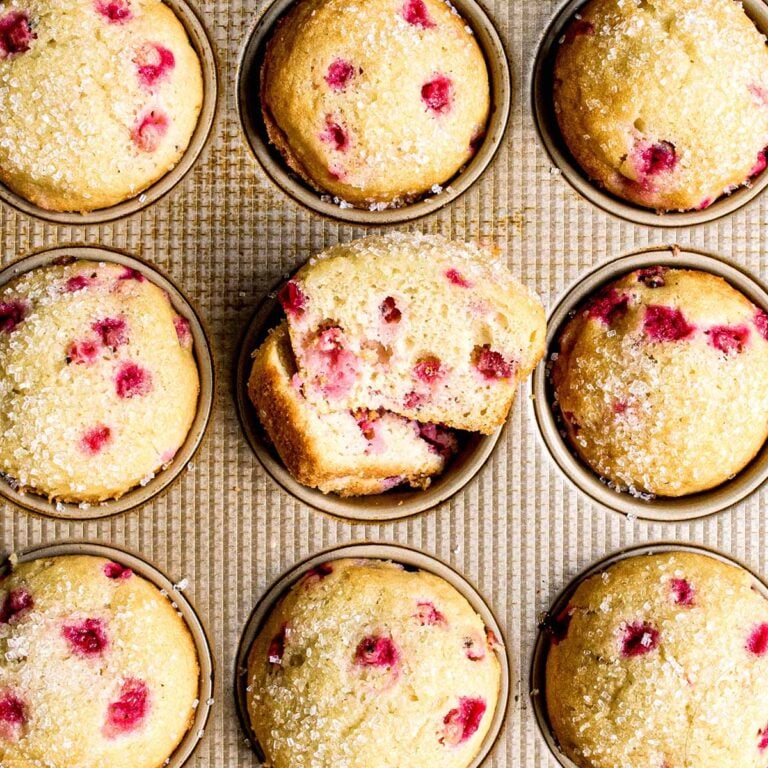 Red currant muffins - Ask The Food Geek