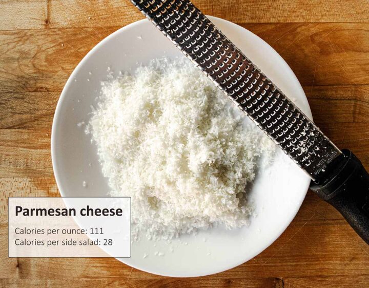 Caesar salad calories - a breakdown by ingredient