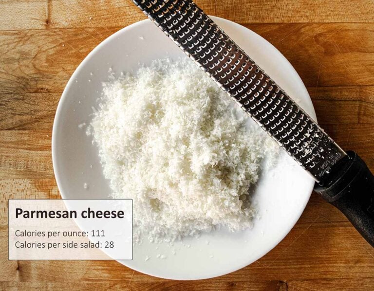 Caesar salad calories - a breakdown by ingredient