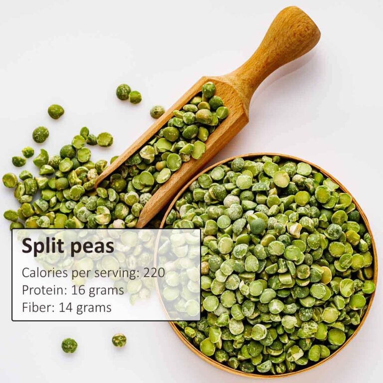 Split pea soup nutrition & calorie breakdown by ingredient - Ask The ...