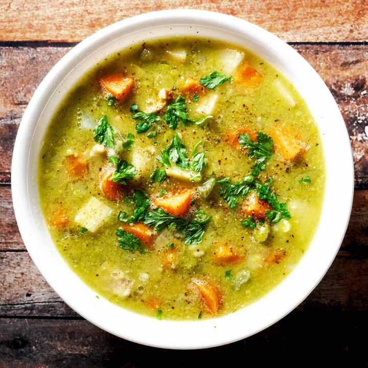 Split pea soup with ham & (extra) root vegetables - Ask the Food Geek