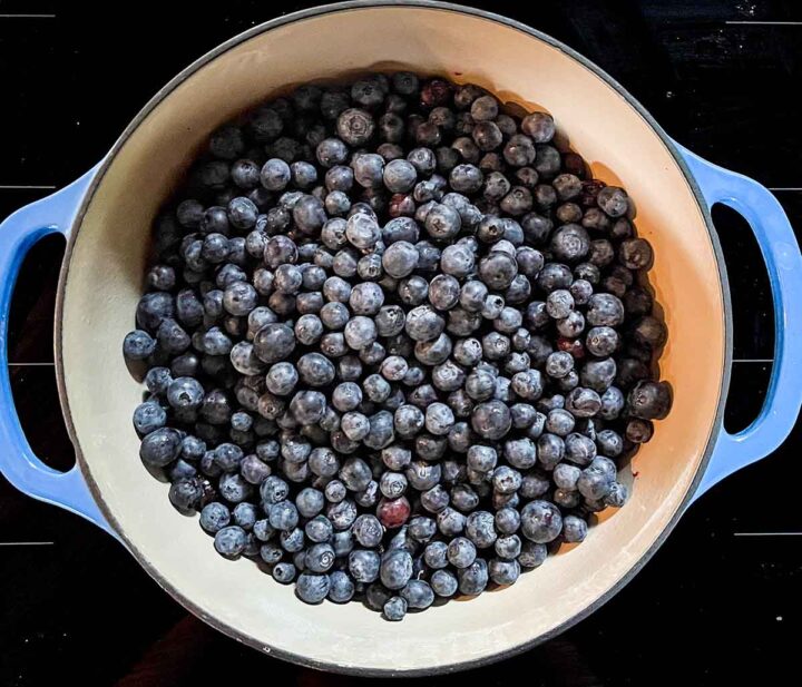 Blueberry syrup recipe (with canning instructions)