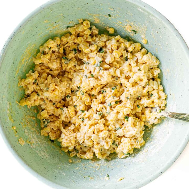 Fresh corn fritters (quick, easy & cheesy) - Ask The Food Geek