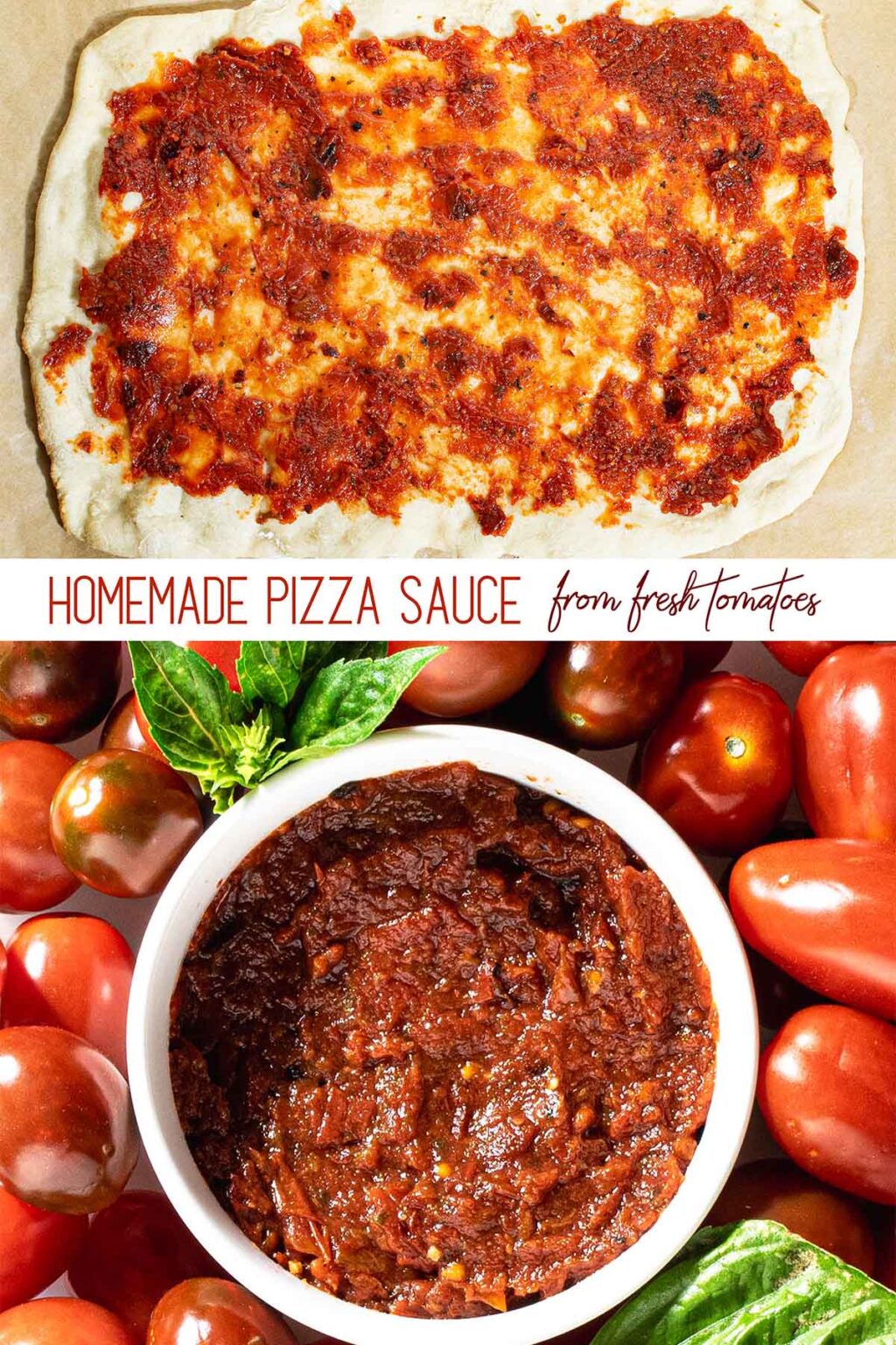 Homemade pizza sauce from fresh tomatoes - Ask The Food Geek